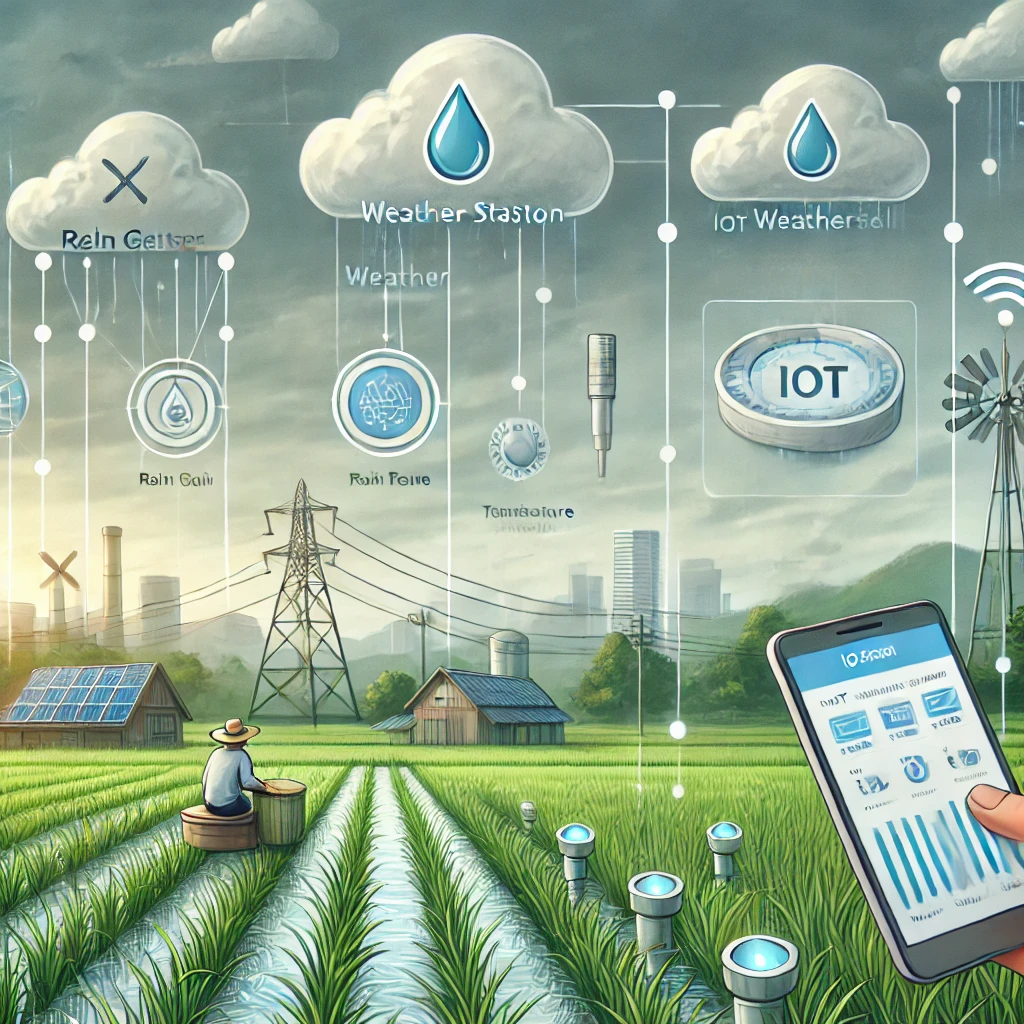 Pengembangan Sistem IoT untuk Mengukur Curah Hujan pada Pertanian Padi ...